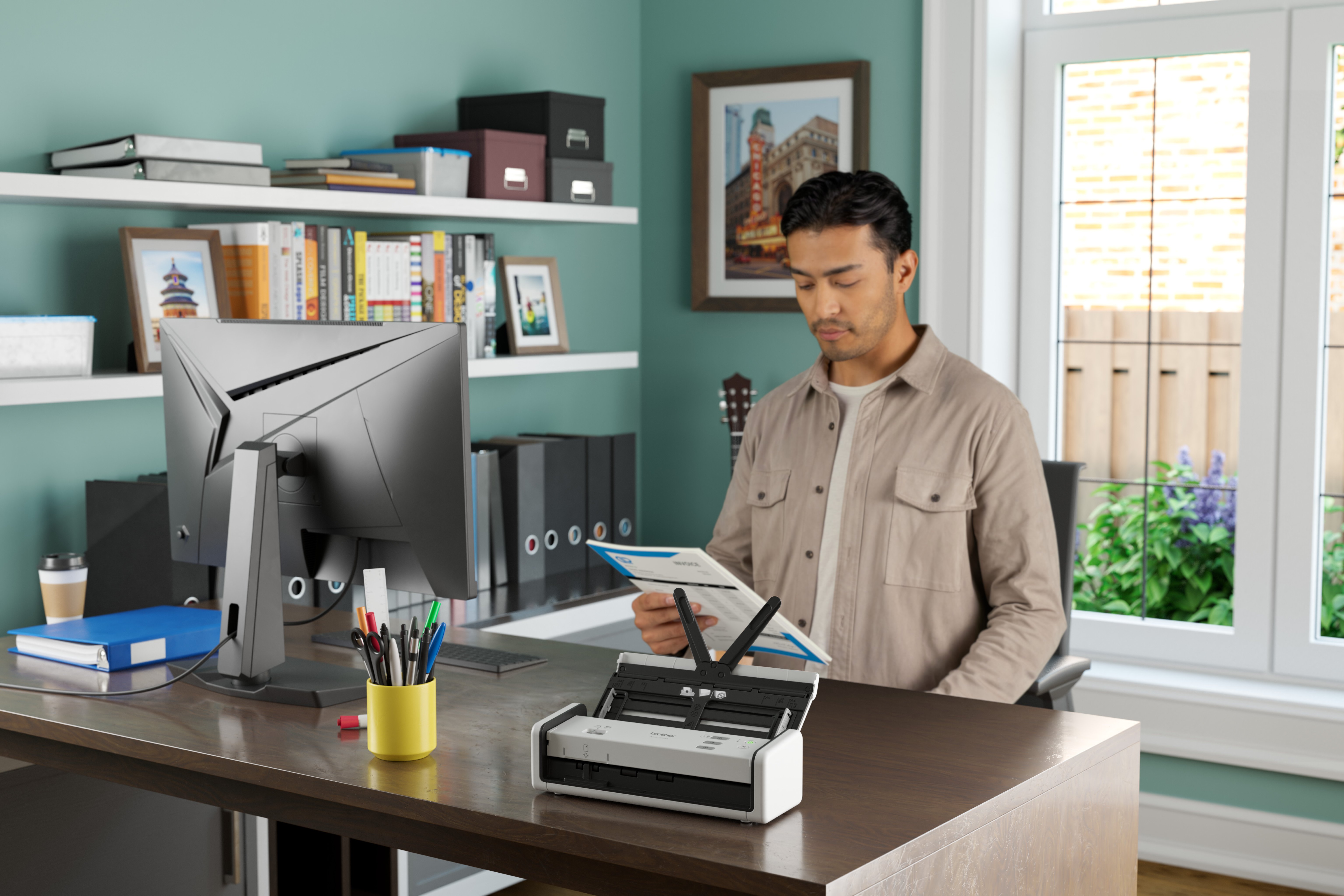 ADS-1300, o novo Scanner da Brother: mais veloz e com USB!